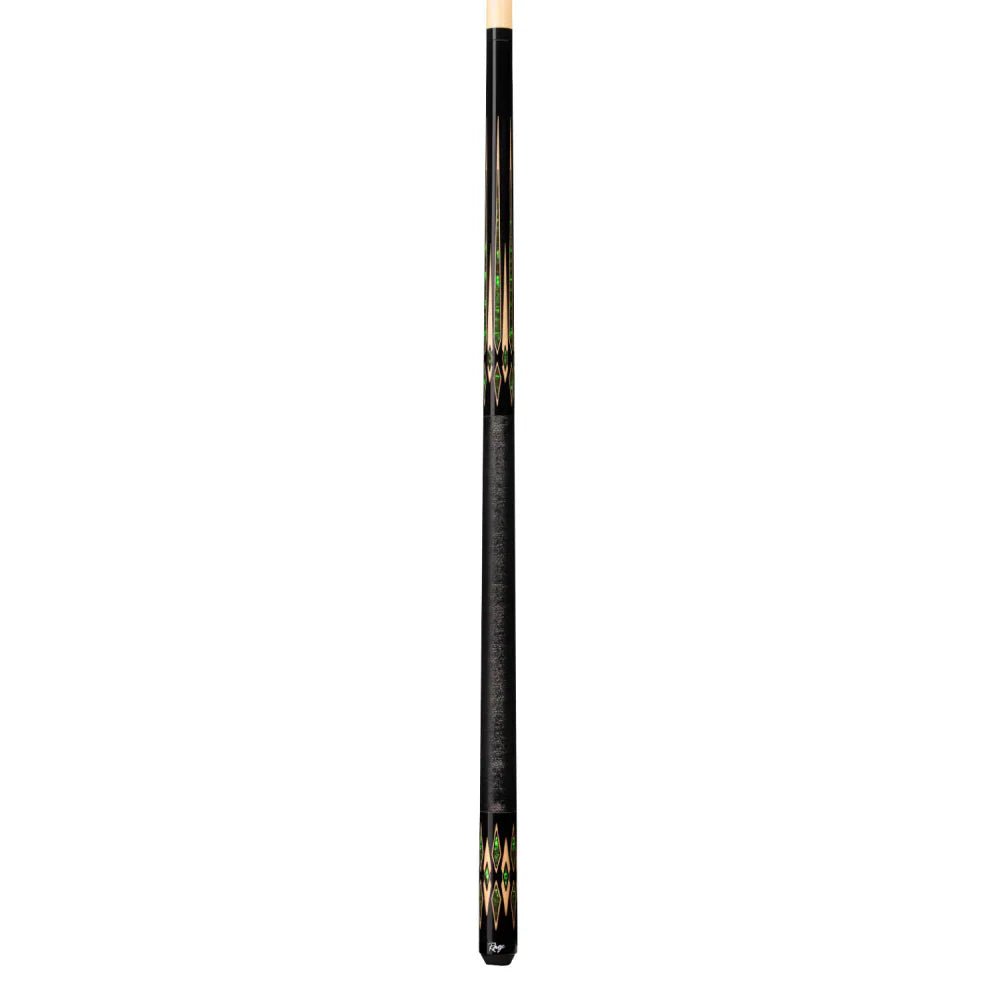Rage Emerald Emperor Cue With Black Nylon Wrap